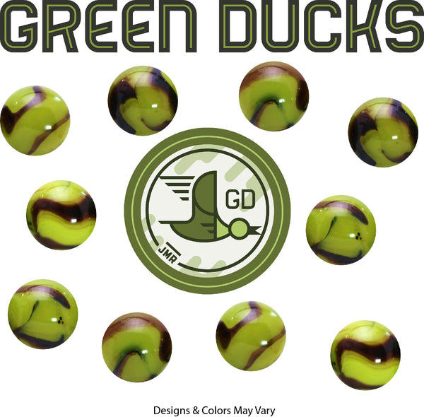 Green Ducks - Team Marbles – Jelles Marble Runs